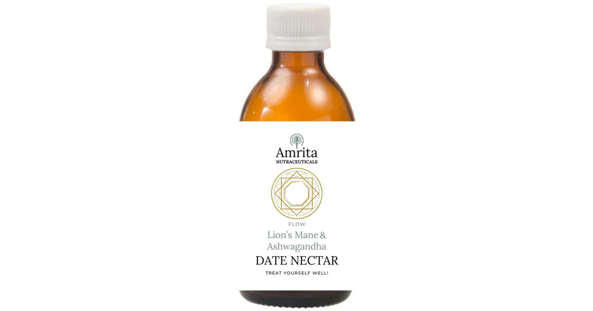 Buy Amrita Flow Date Nectar - Lion's Mane & Ashwagandha Online ...