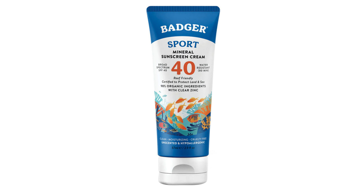 Buy Badger Sport Sunscreen SPF 40 Online | Faithful to Nature