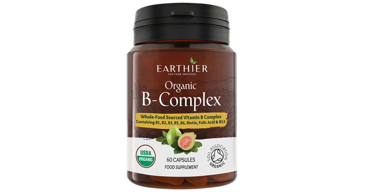 Buy Earthier Organic Vitamin B Complex Online | Faithful to Nature