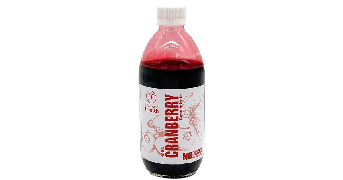 Buy Just Pure Health Cranberry Juice Concentrate 550g Online | Faithful ...