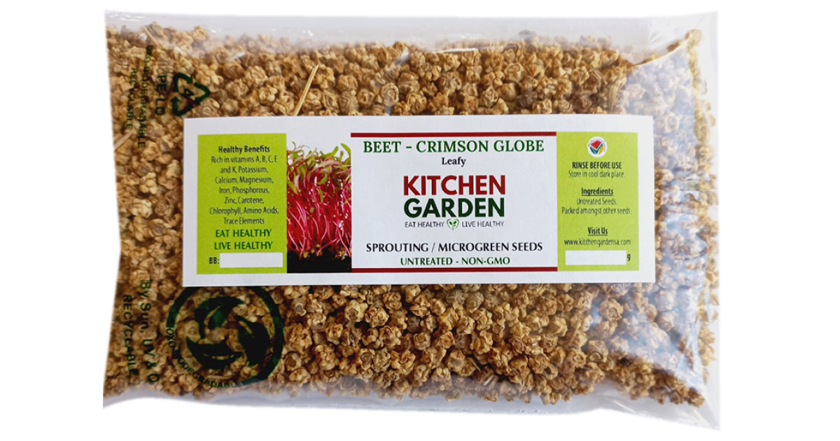Buy Kitchen Garden Beet Crimson Globe Sprouting Seeds Online | Faithful ...