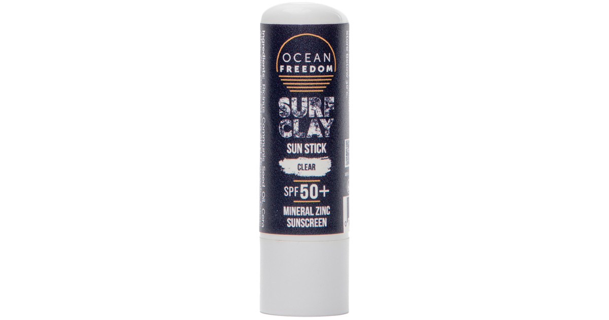 Buy Ocean Freedom Clear Surf Clay Mineral Sun Stick - 6g Online ...