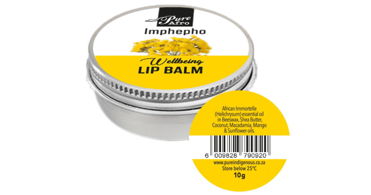 Buy Pure Afro Imphepho Lip Balm Online | Faithful to Nature