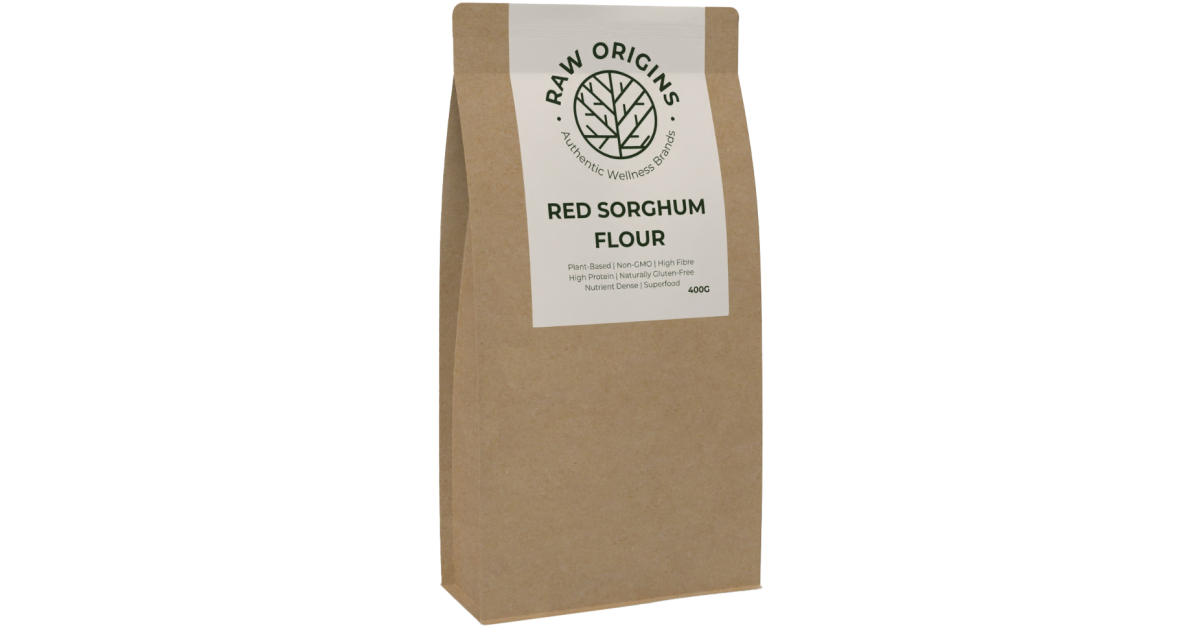 Buy Raw Origins Sorghum Flour Red Online | Faithful to Nature