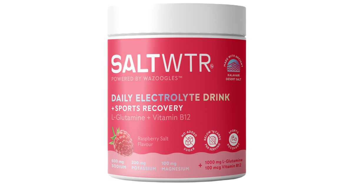 Buy SaltWTR Raspberry Salt Electrolytes - Sports Recovery Hydration ...