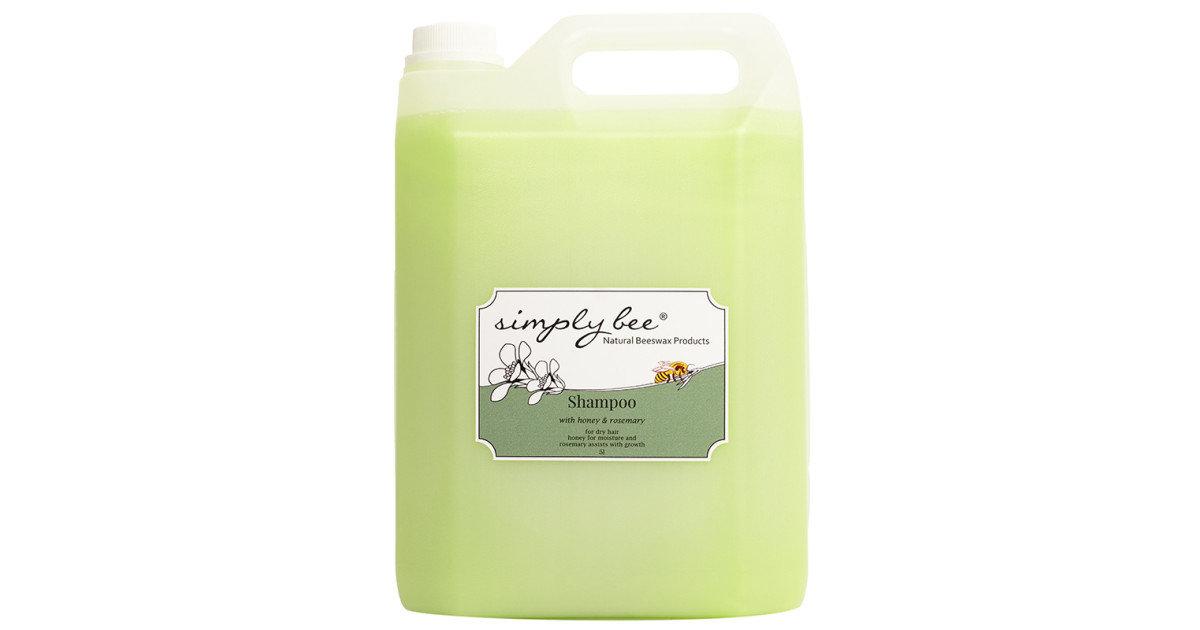 Buy Simply Bee Honey & Rosemary Shampoo 5L Online | Faithful to Nature