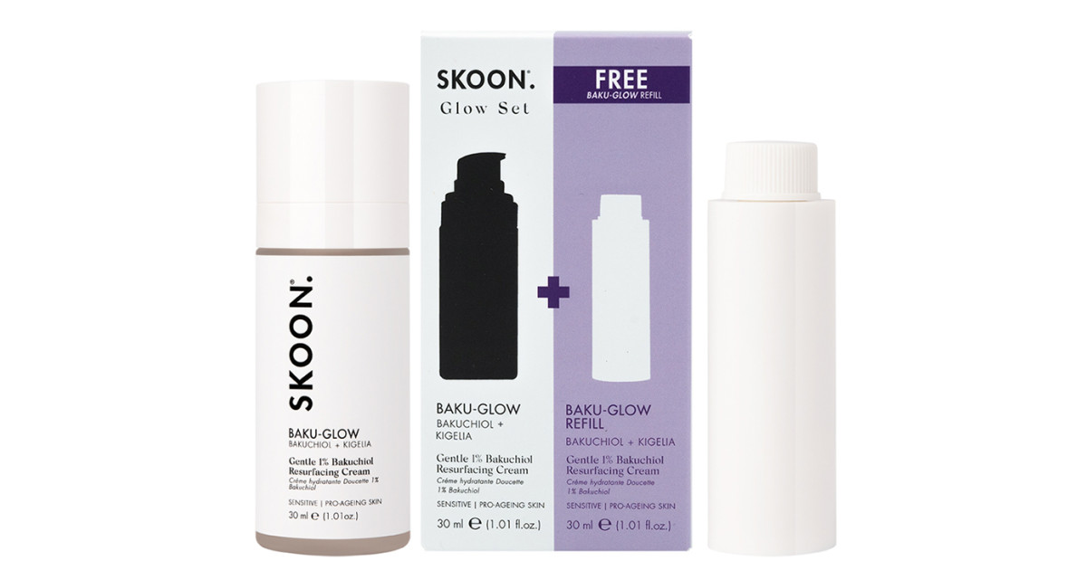 Buy SKOON. BAKU GLOW Face Cream + Refill Online | Faithful to Nature