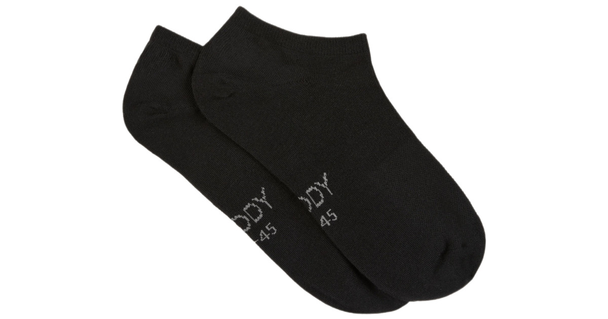 Buy Boody Bamboo Men's Hidden Socks - Black Online | Faithful to Nature