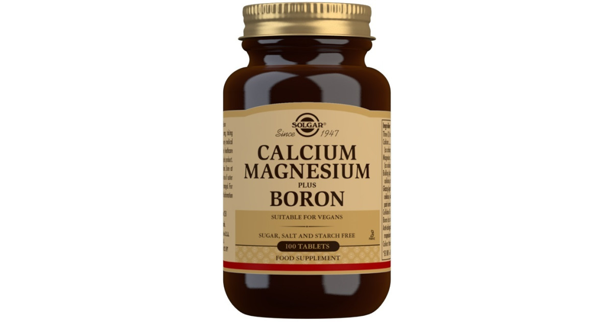 Buy Solgar Calcium Magnesium Plus Boron Online | Faithful to Nature
