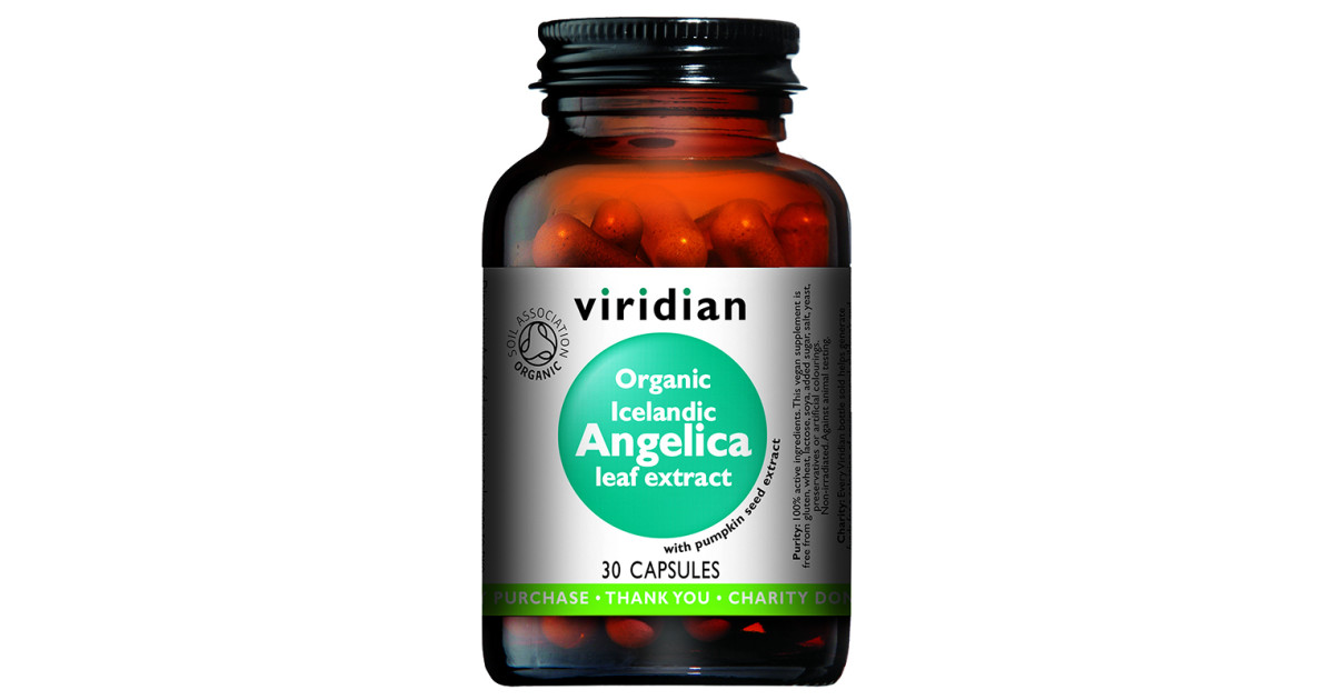 Buy Viridian Organic Icelandic Angelica Leaf Extract Online | Faithful ...
