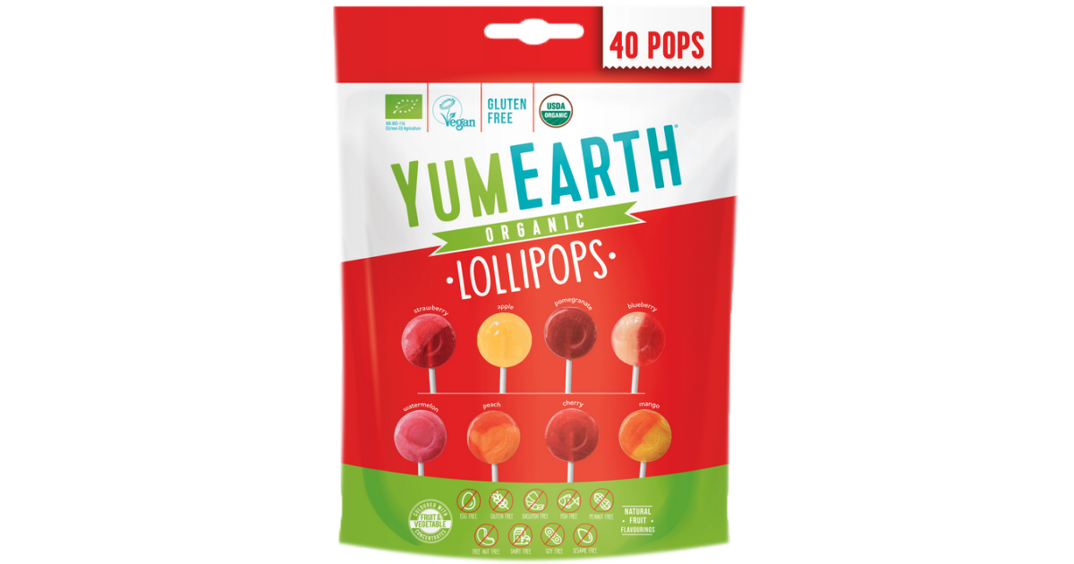 Buy Yum Earth Organic Fruit Pops Online | Faithful to Nature