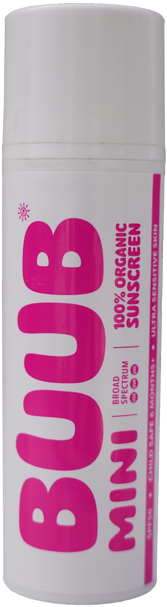 Buy BUUB Organic Adult Sunscreen SPF50 Online | Faithful to Nature
