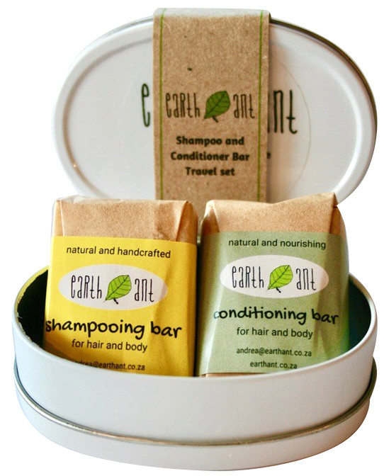 Buy Earth Ant Shampoo & Conditioner Bar Travel Set Online | Faithful to ...