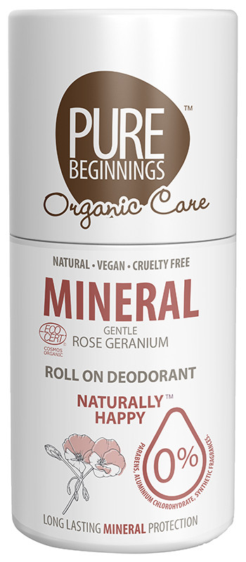 Buy Pure Beginnings Rose Geranium Mineral Deodorant Online | Faithful ...