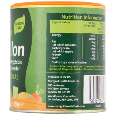 Buy Marigold Vegtable Bouillon Original Online | Faithful to Nature
