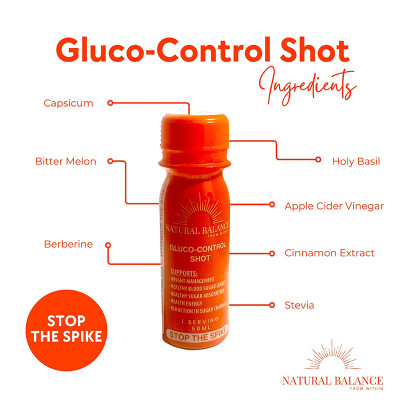 Buy Natural Balance Gluco Control Shot 6 Pack Online | Faithful to Nature