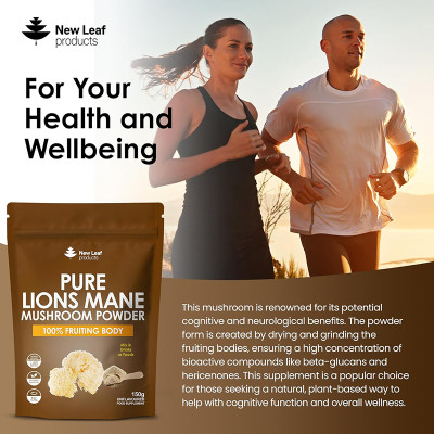 Buy New Leaf Lions Mane Powder Online | Faithful to Nature