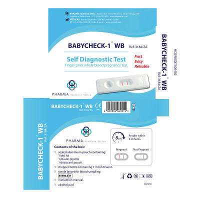 Buy Pharma SA Babycheck-1 WB Self Diagnostic Test Online | Faithful to ...