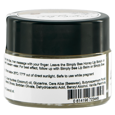 Buy Simply Bee Honey Lip Scrub Online | Faithful to Nature