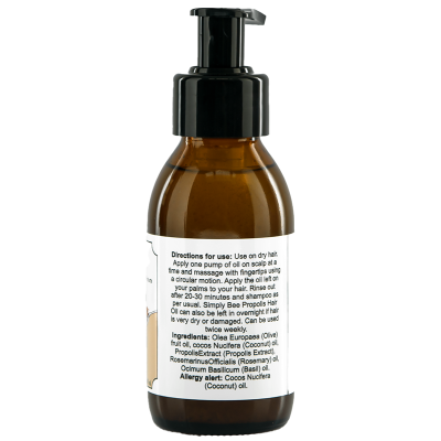 Buy Simply Bee Propolis Hair Oil Online | Faithful to Nature