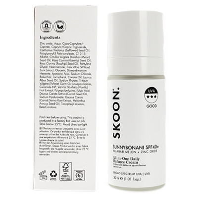 Buy SKOON. SUNNYBONANI® SPF40+ All-in-One Daily Defence Cream Online ...