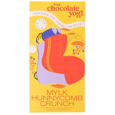 Buy The Chocolate Yogi Mylk Hunnycomb Crunch Chocolate Online ...