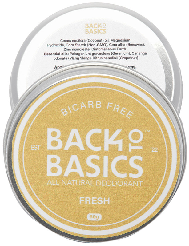 Buy Back to Basics Fresh Baicarb Original Deodorant Tin Online ...