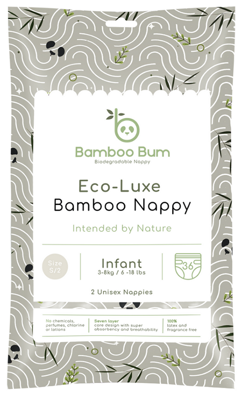 Buy Bamboo Bum Sample Nappy S/2 Online | Faithful to Nature