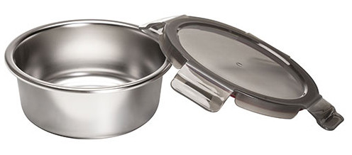 Buy Erin Stainless Steel Round Food Container Online | Faithful to Nature