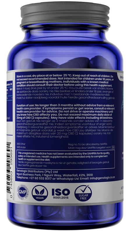 Buy Genologix CBD (Pure Cannabidiol) Online | Faithful to Nature