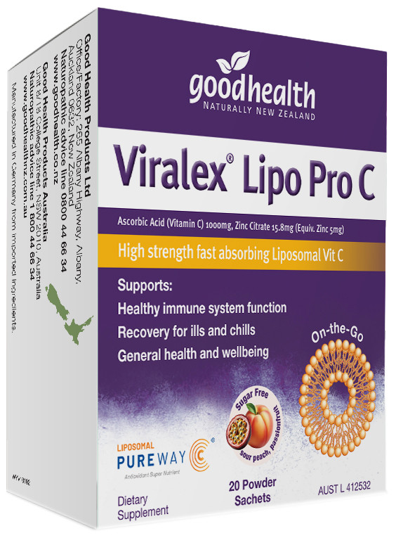Buy Good Health Viralex® Lipo Pro C Sachets Online | Faithful to Nature