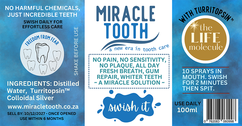Buy Miracle Tooth 100ml Online | Faithful to Nature