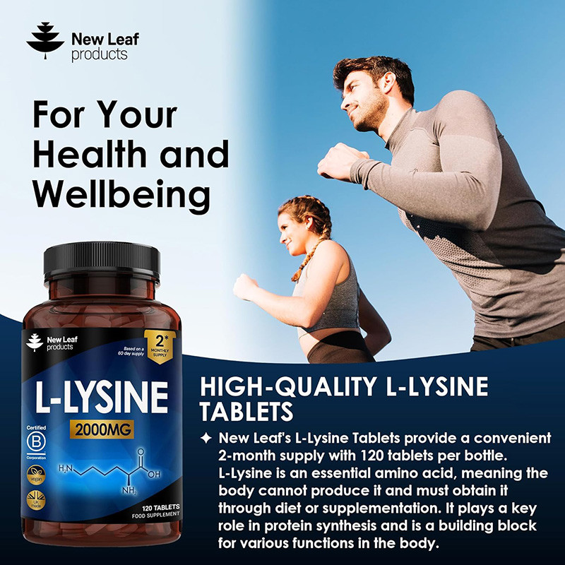 Buy New Leaf L-Lysine Tablets Online | Faithful to Nature