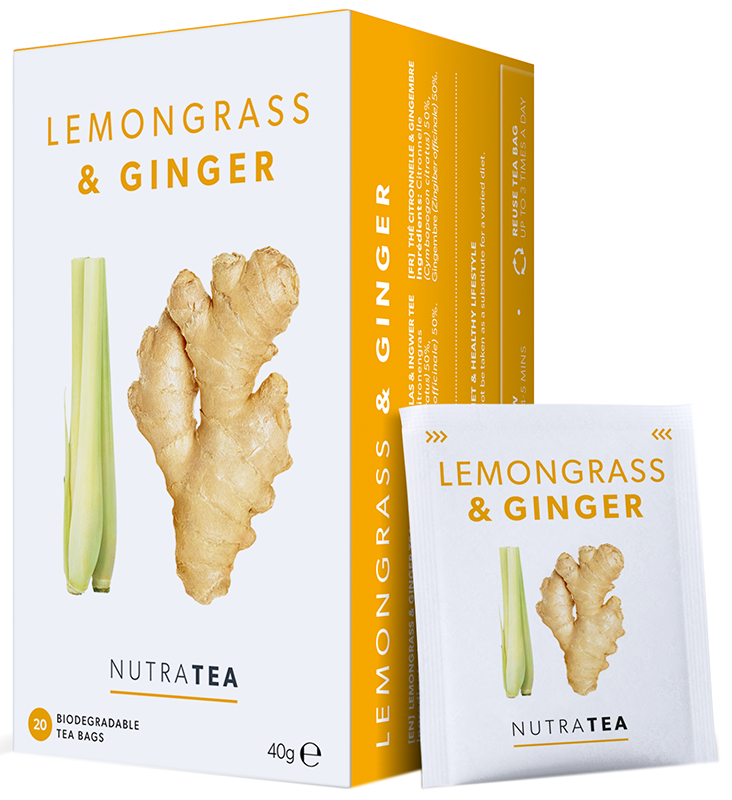 Buy Nutratea Lemongrass & Ginger Tea Online | Faithful to Nature