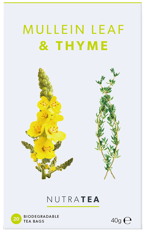 Buy Nutratea Mullein Leaf & Thyme Tea Online | Faithful to Nature