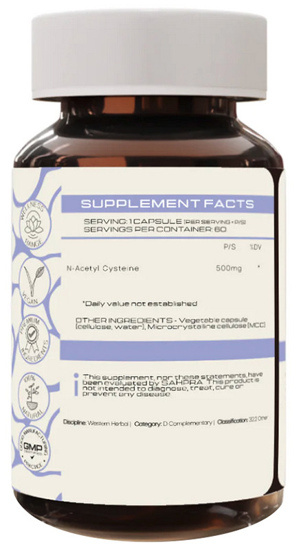 Buy PrimeSelf N-Acetyl Cysteine Online | Faithful to Nature