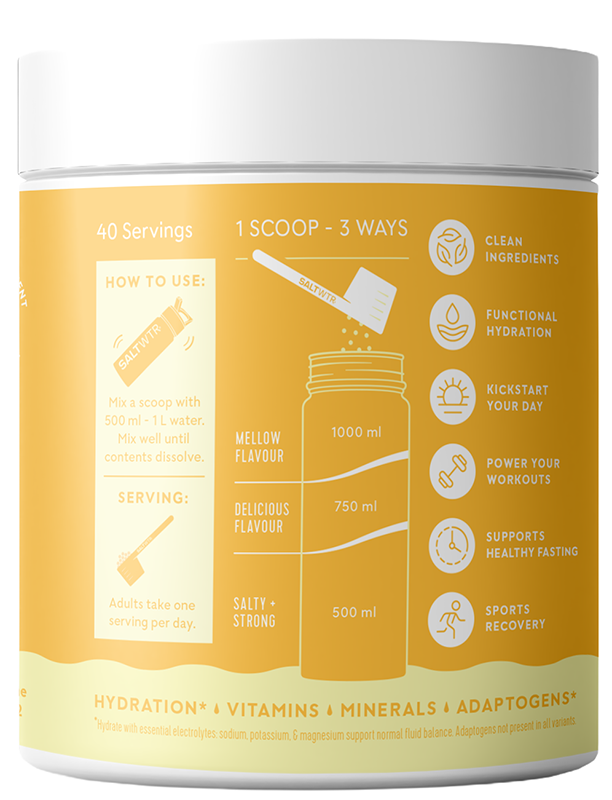 Buy SaltWTR Lemonade - Sugar-free Electrolytes, Sports Recovery - Tub ...