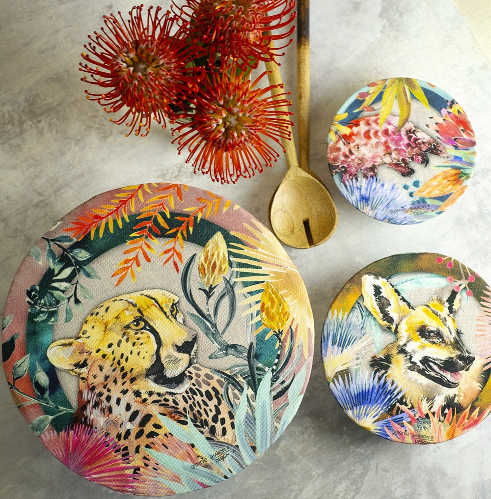 Buy Greenie Food Cover Artist Range - Sharon B (Endagered Animals ...