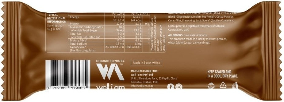 Buy Nature's Nutrition Bare Bar Choc Cocoa Online | Faithful to Nature