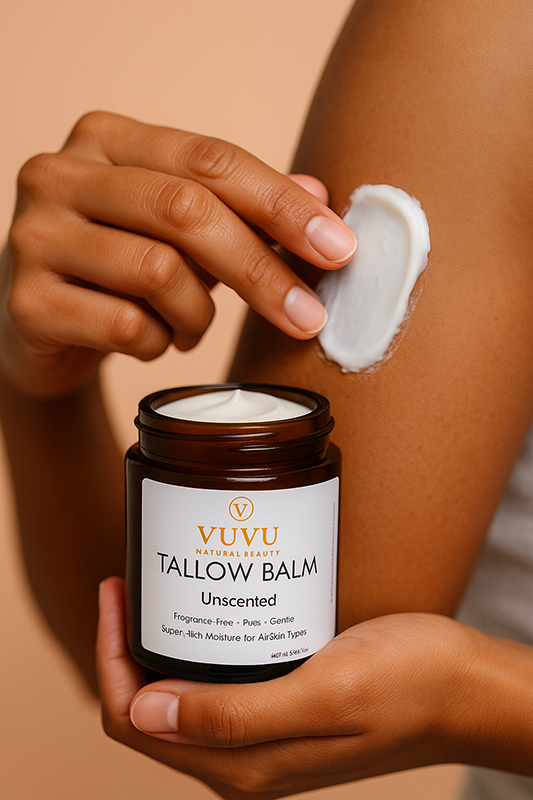 Buy Vuvu Tallow Glow (Unscented) Online | Faithful to Nature